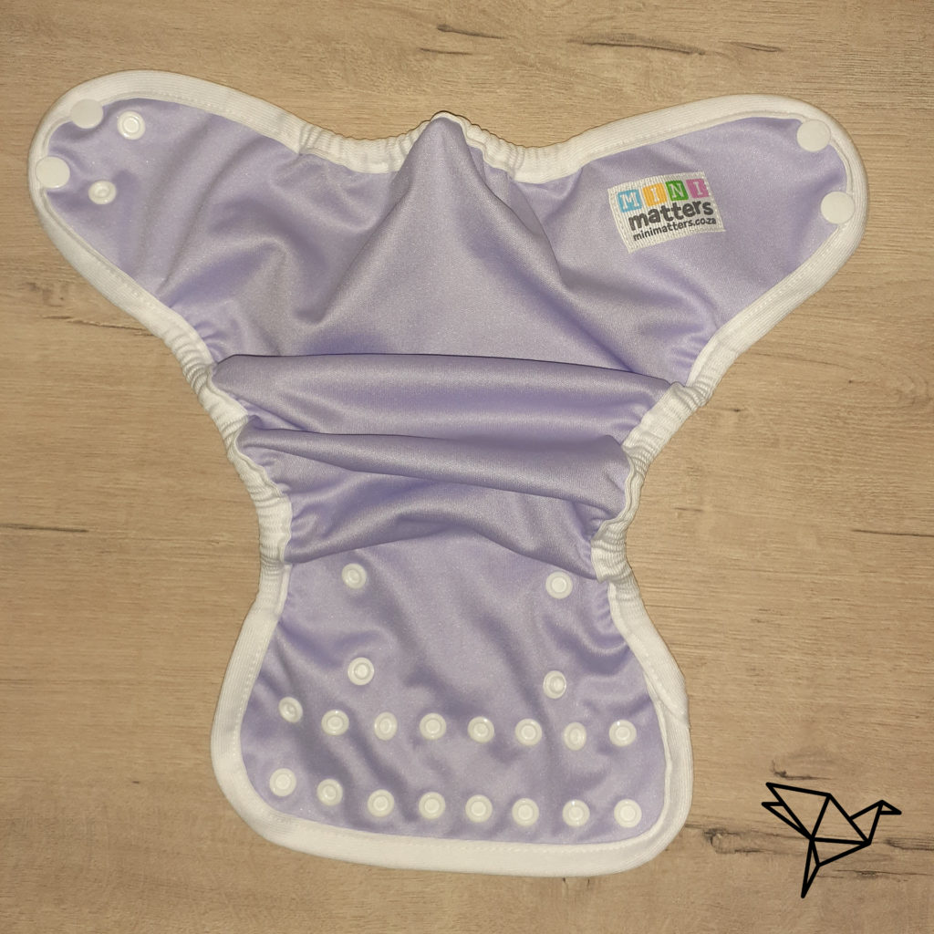 Mini Matters Newborn Plain PUL Covers - Origami Eco