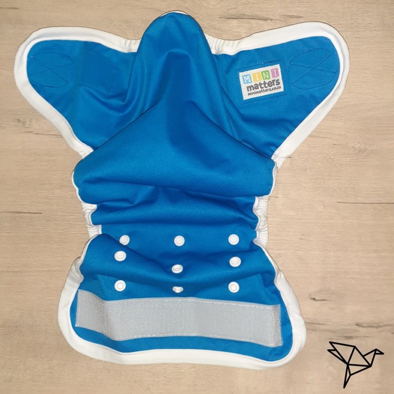 Deep Blue – OSFM Velcro PUL Cover - Origami Eco